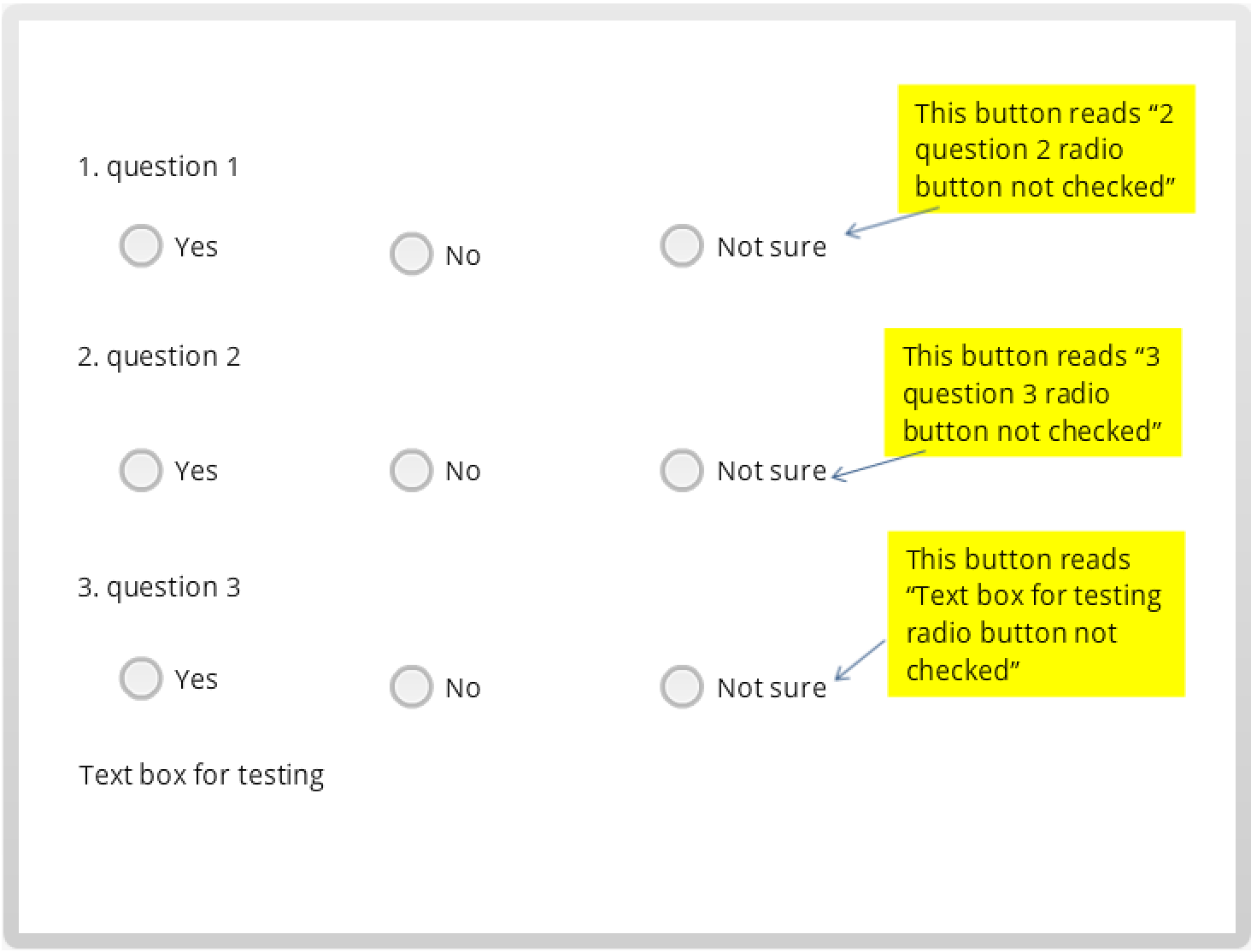 Radio buttons incorrectly identified by JAWS - Articulate Storyline ... Radio buttons incorrectly identified by JAWS - Articulate Storyline ...